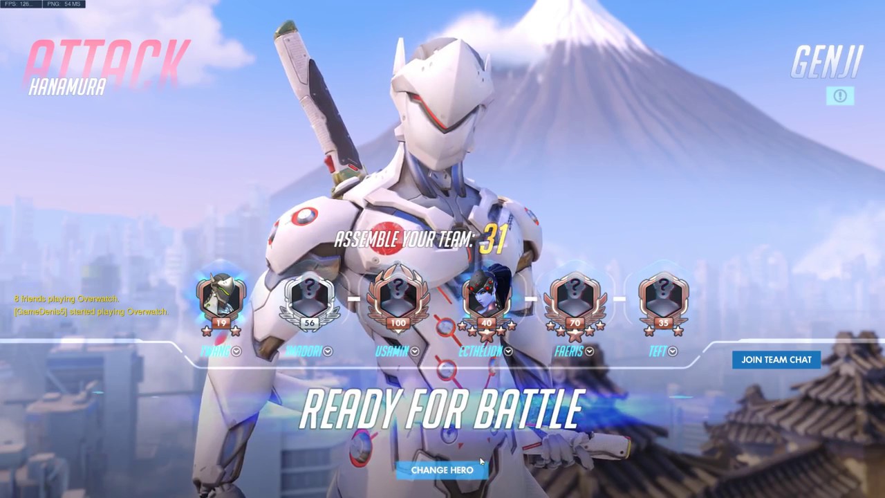 OVERWATCH GOLDEN GUN GENJI GAMEPLAY - YouTube