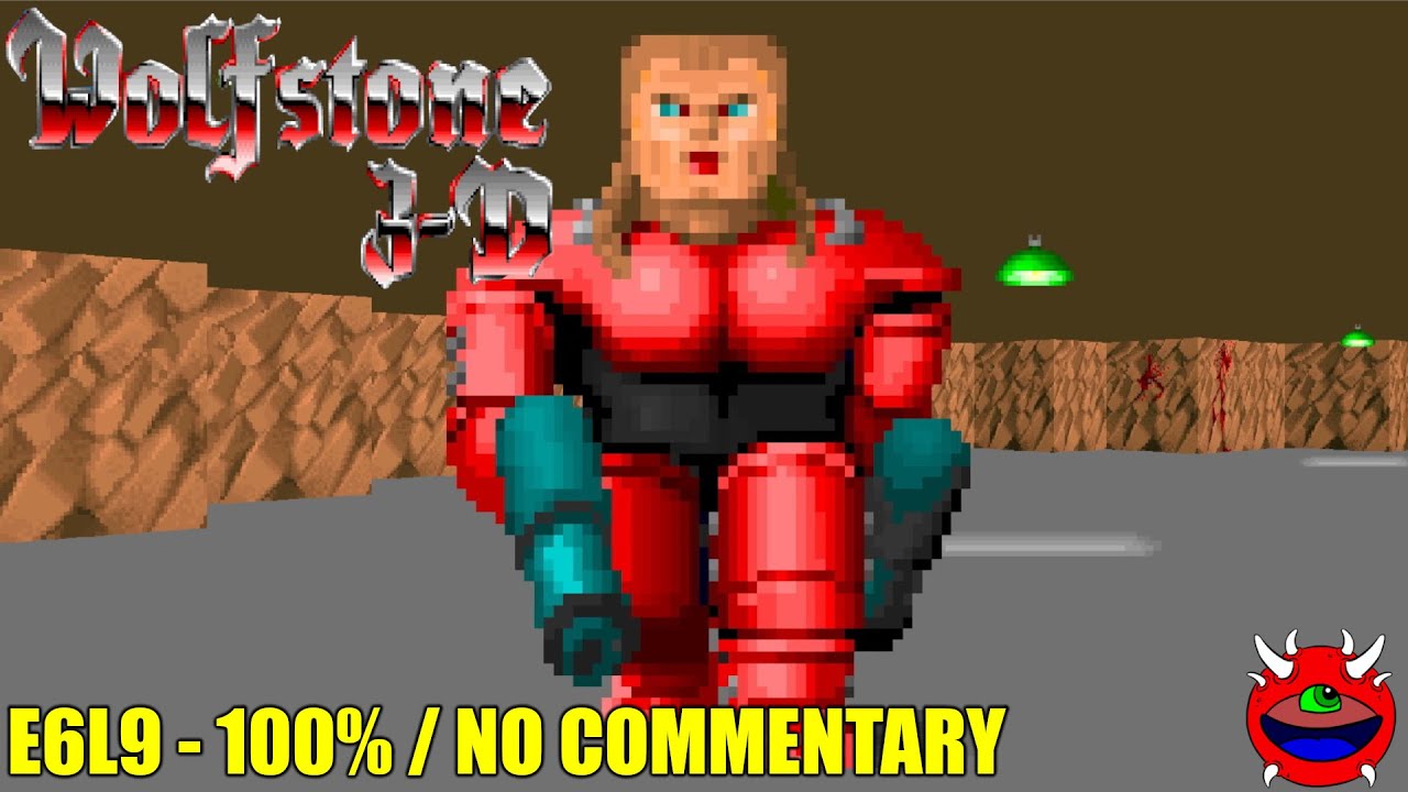 Wolfstone 3D (ECWolf) - E6L9 Boss Floor - 100% No Commentary - YouTube