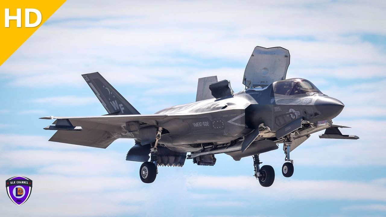 An F-35B Lightning II Take Off And Vertical Landing MCAS Miramar - YouTube