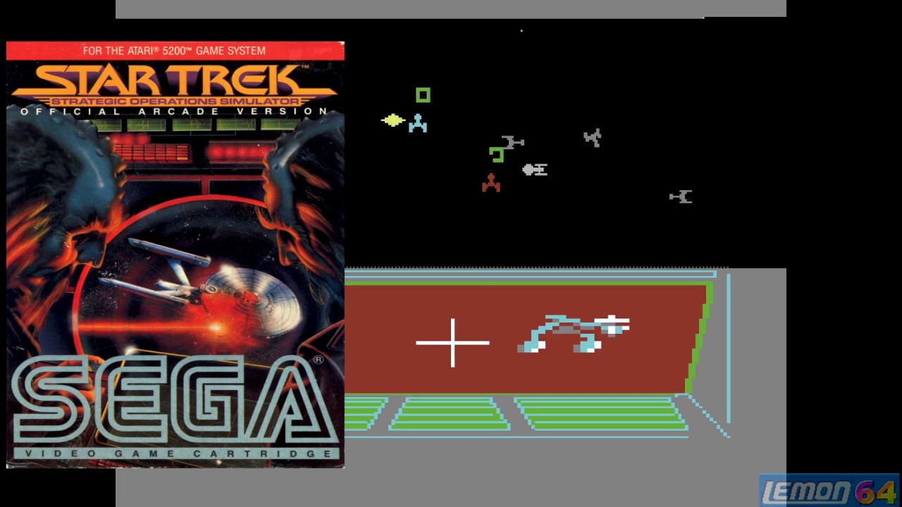 Star Trek S.O.S (C64) - Sega 1983 - Playguide and Review - by Lemonc64 ...