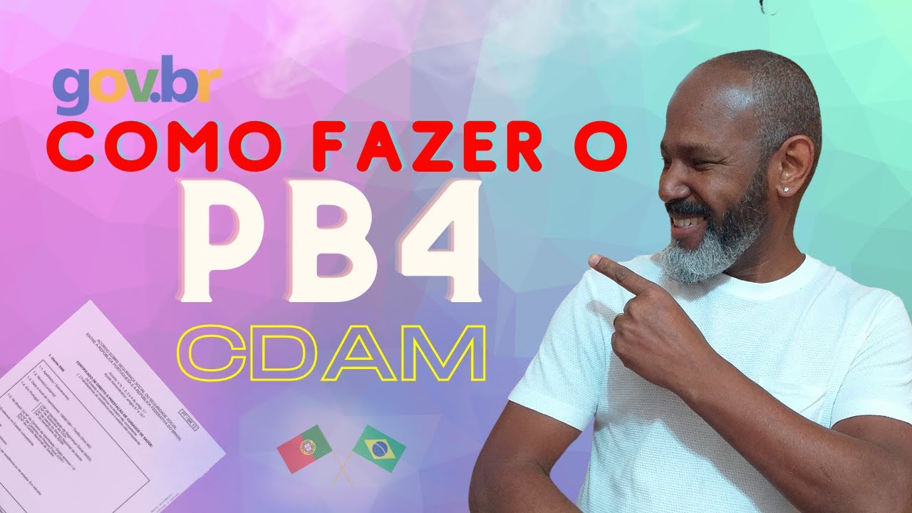 COMO FAZER O PB4 - COMO PEDIR O PB4 - COMO EMITIR O PB4 - PORTUGAL - PB4 - CDAM - YouTube