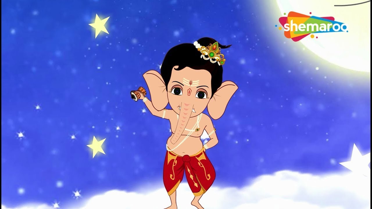 Bal Ganesh - Lets play with Mr Moon Rhymes & More Baby Rhymes ...