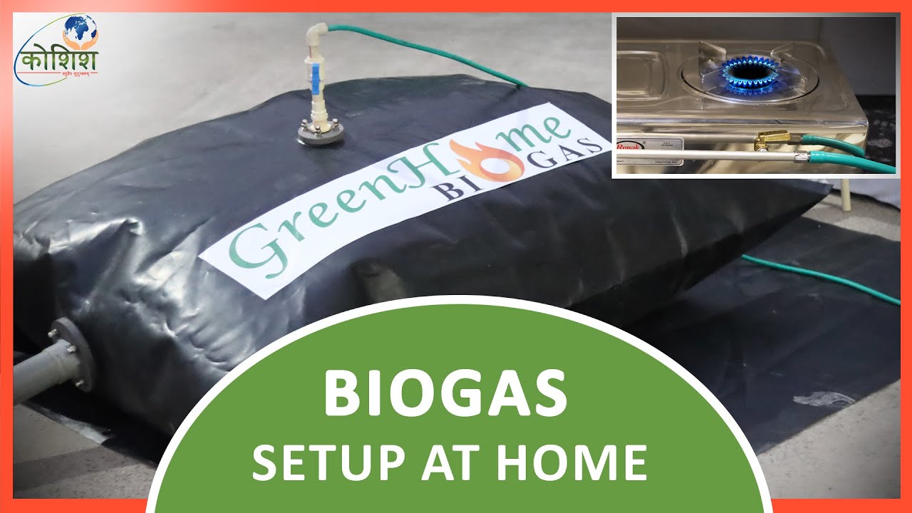 GreenHome Biogas setup by Koshish Sustainable Solutions. #biogas # ...