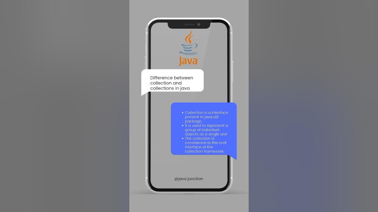 Difference between collection and collections in java? #javainterviewquestions #java #java short ...