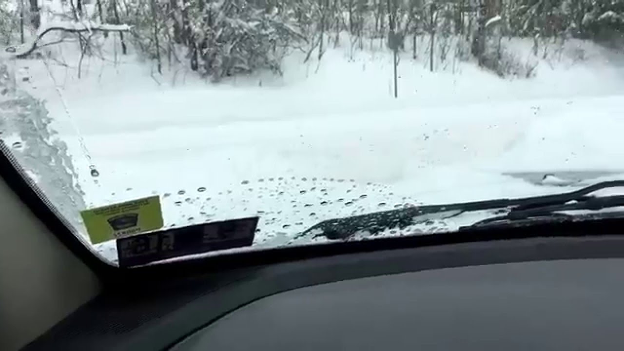 Morgantown West Virginia Blizzard 2016 - YouTube