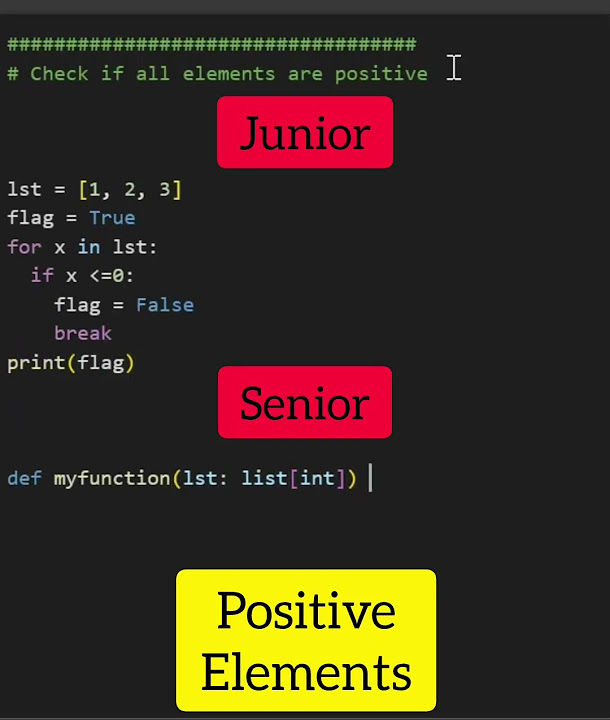Junior Vs. Senior Developer #coding #programming #python #shorts - YouTube