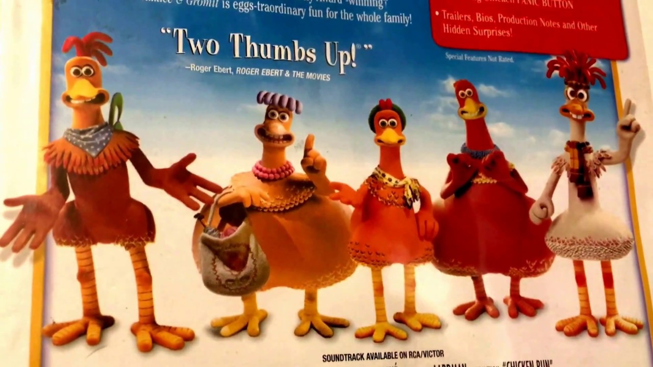 Chicken Run * Animated Cartoon * DVD Movie Collection - YouTube