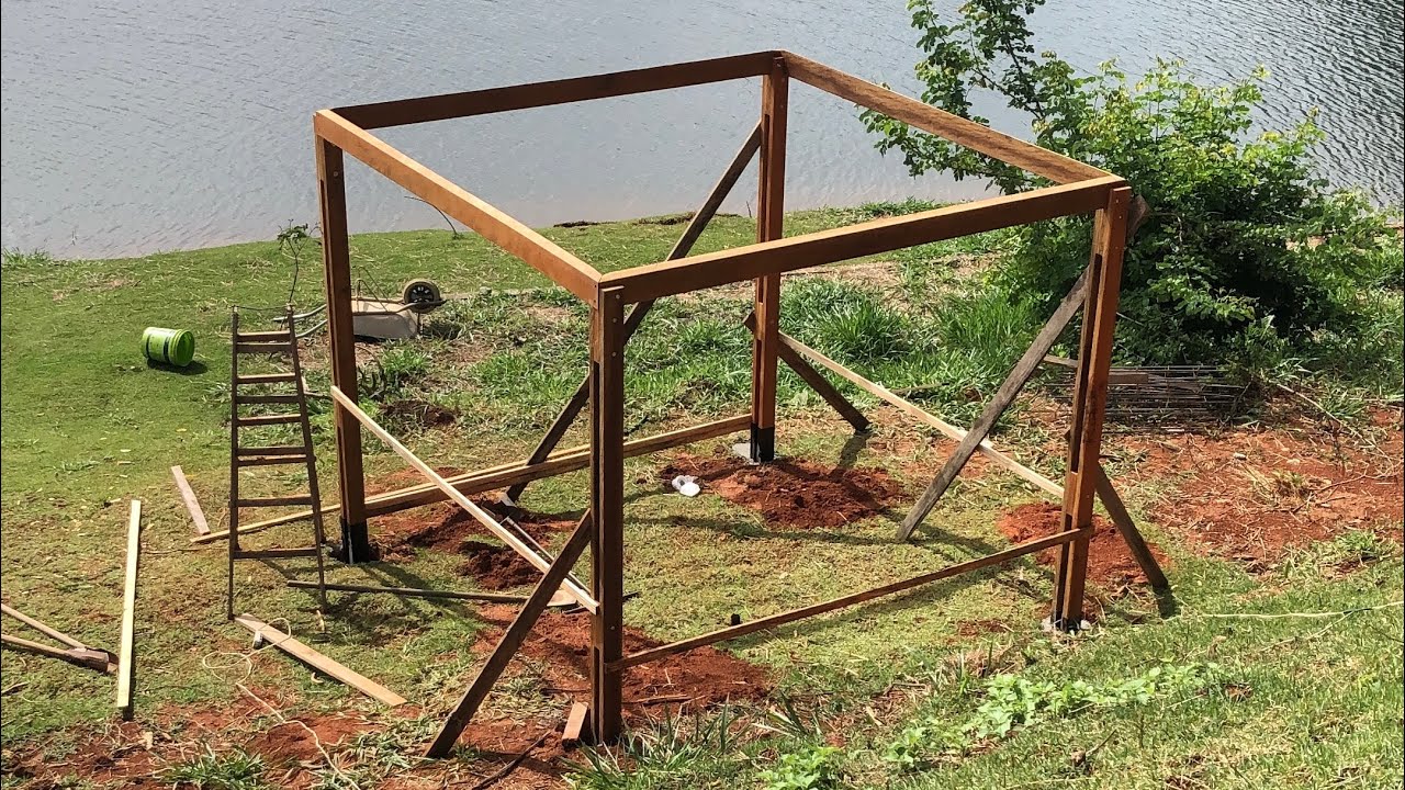 Como fazer um quiosque fácil e rápido! - YouTube