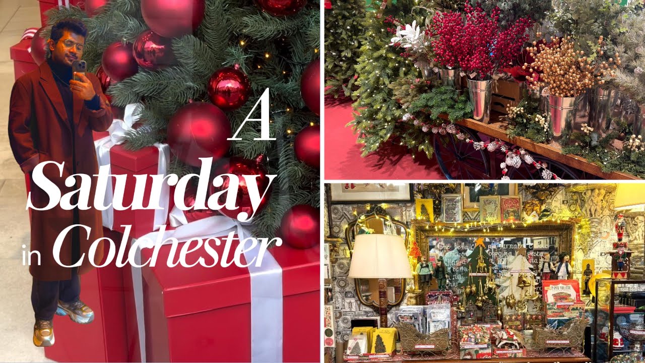 A Saturday in Colchester & Secret Santa Gifts | A day out! 🚶‍♂️🎁 - YouTube