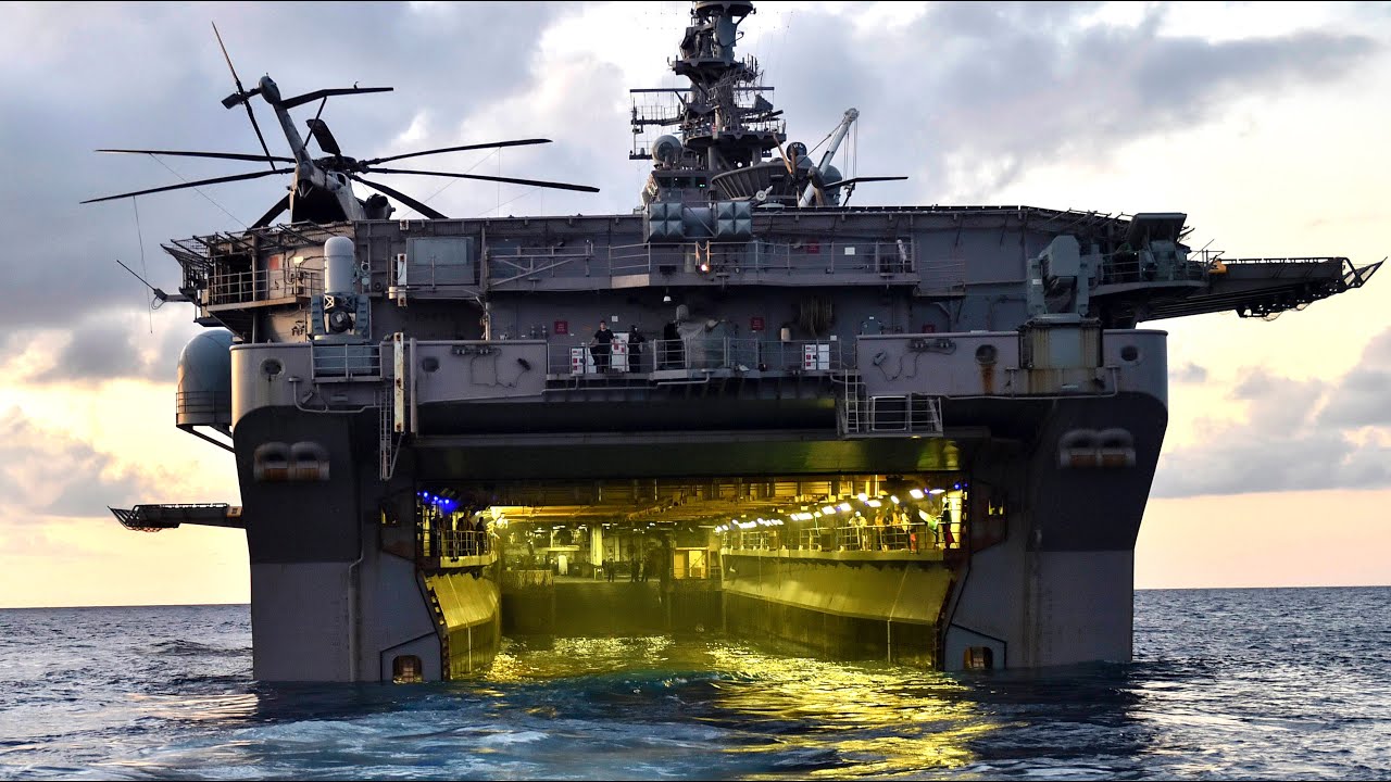 Meet America's New Assault Ship Armed with F-35 Fighter Jets - YouTube
