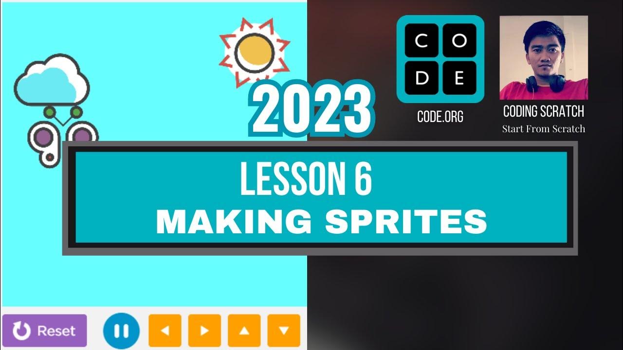 Lesson 6 Making Sprites | Express Course 2023 Update - YouTube