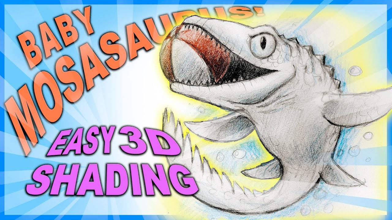 Easy Shading and Rendering Tutorial - Featuring Baby Mosasaurus! Part 2 ...