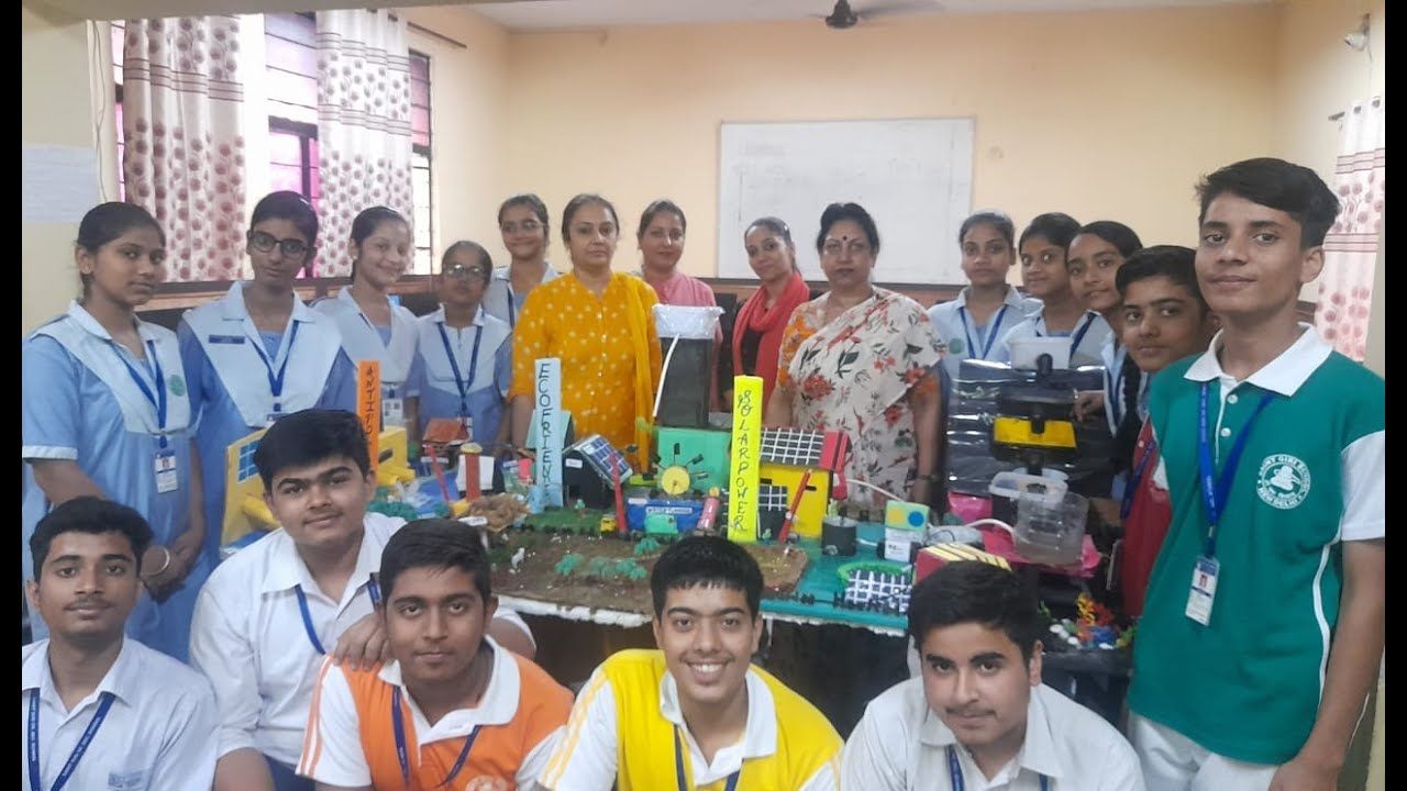 Sustainable green city model presentation - Class 9 - Saint giri rohini ...