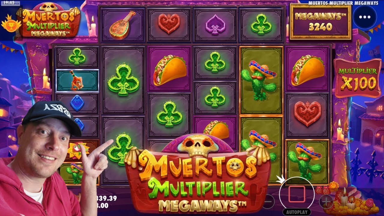 Muertos Multiplier Megaways - First Look and Big Win - YouTube