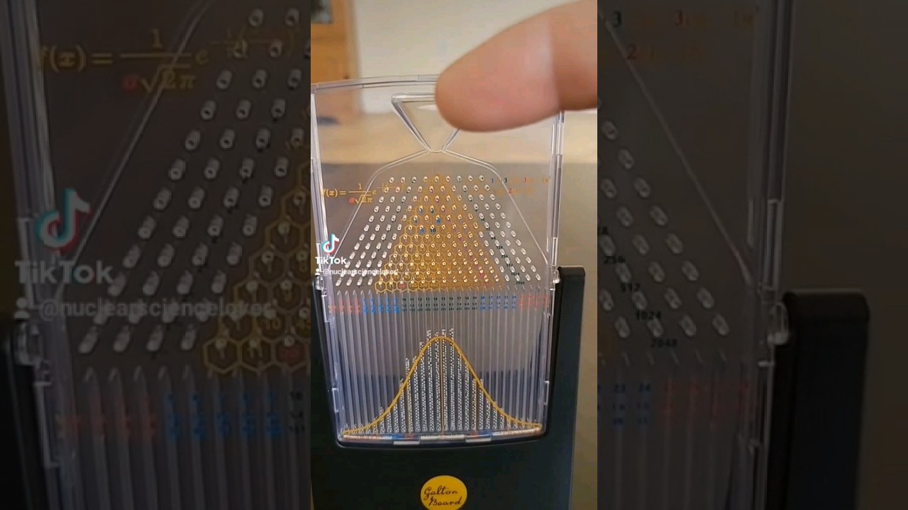 the Galton Board is available on Amazon.com - YouTube