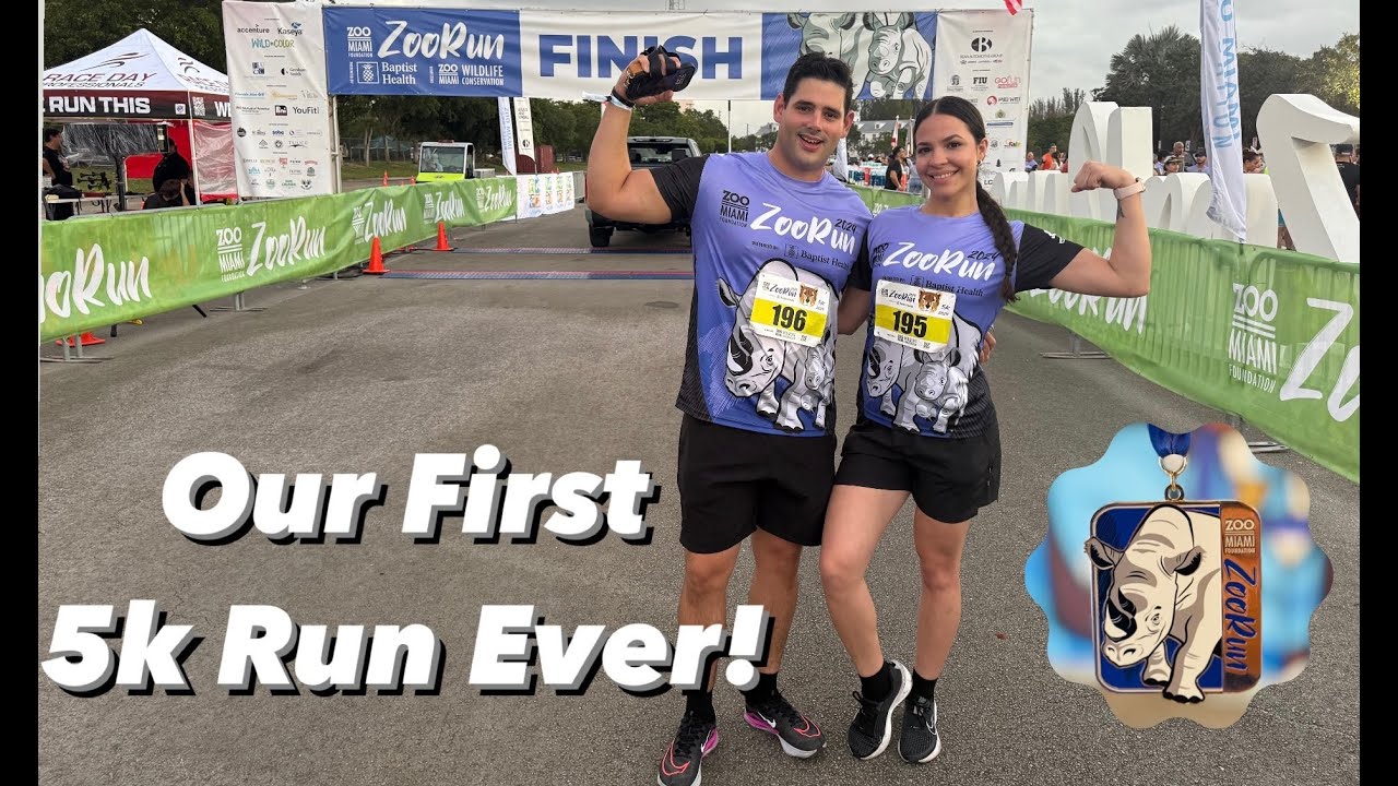Zoo Run 5k (Miami Zoo 2024) - YouTube