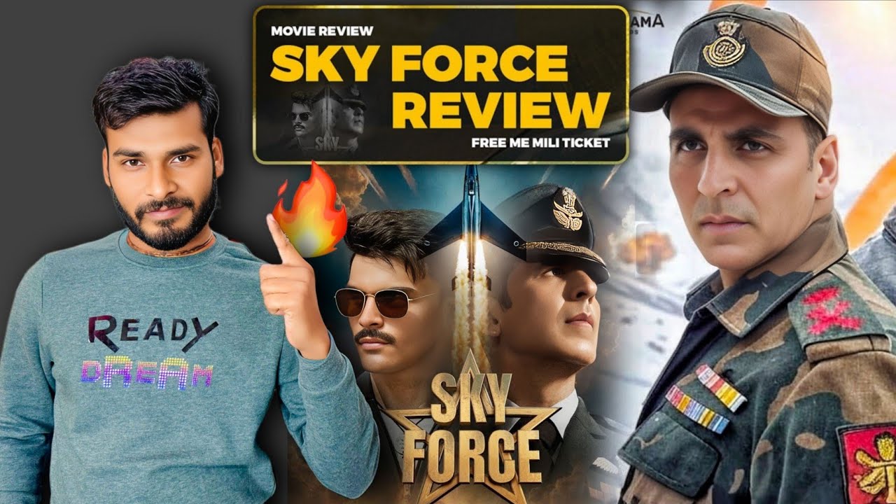 Sky Force - Movie : REVIEW | Sky Force Full Movie Story Review | Sky ...