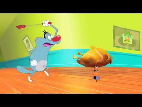 Oggy and the cockroaches: Panic Room in HD Cartoni Animati - YouTube