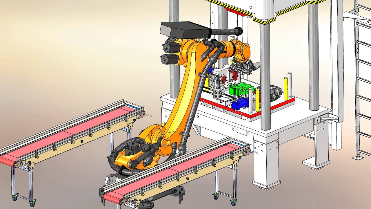 TRIM PRESS MOTION STUDY - VERSEVO INC. - YouTube