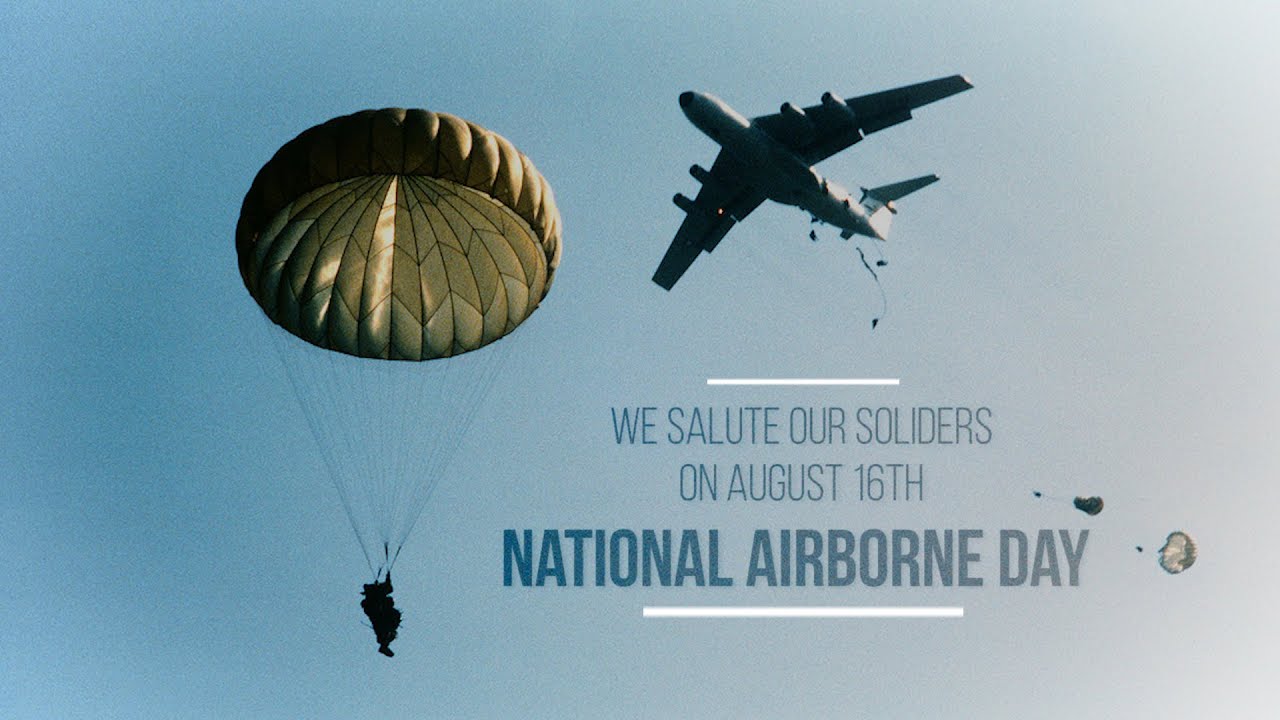 The Texas VLB Celebrates National Airborne Day - YouTube
