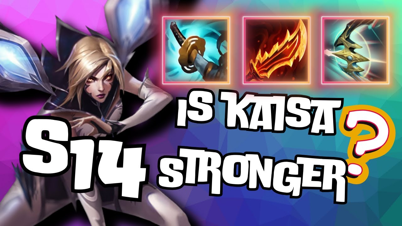 New Season 14 Kaisa on hit build and gameplay - YouTube