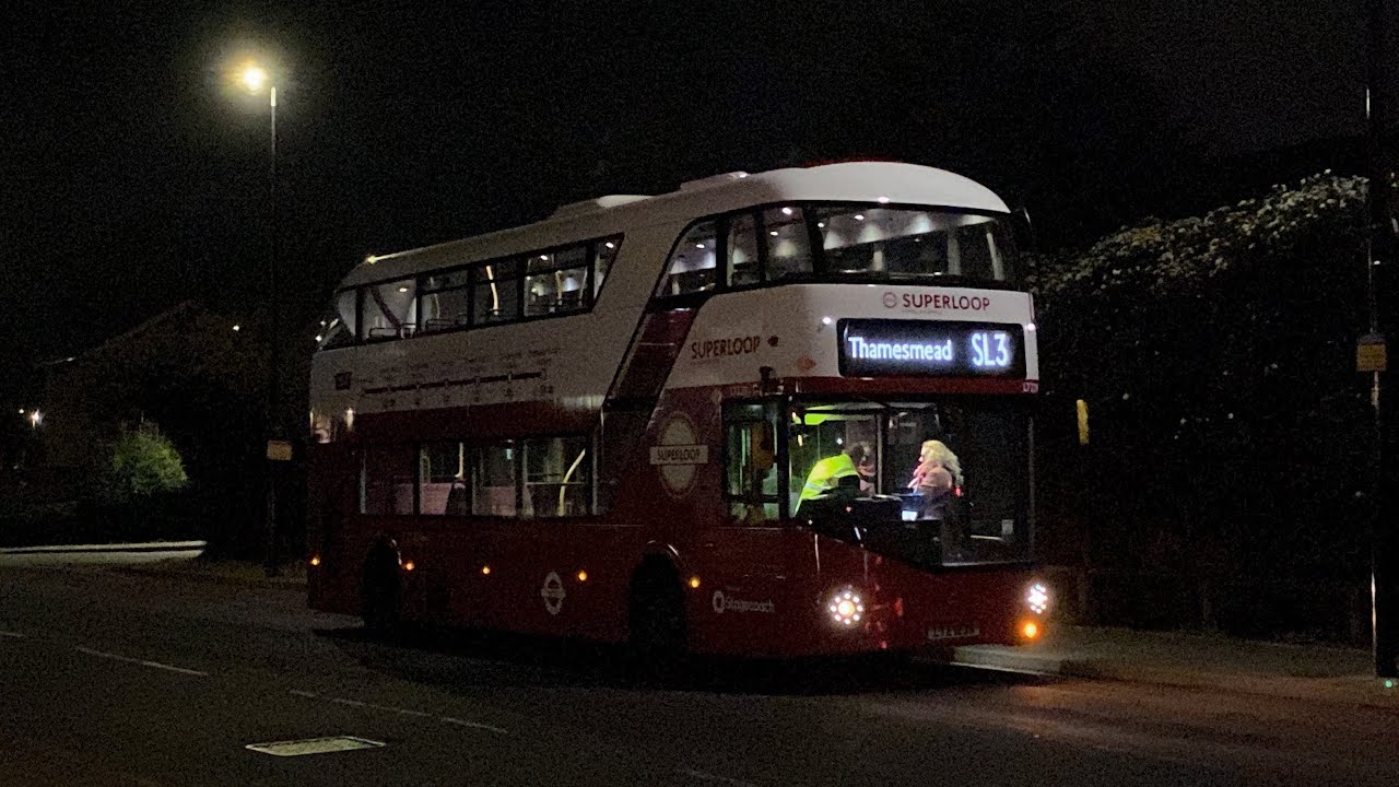 FULL ROUTE VISUAL | Stagecoach London Route SL3 Bromley North To ...