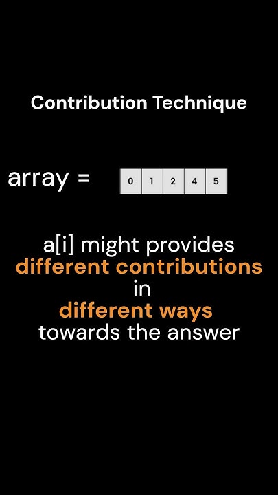 Contribution Pattern #dsa #education#codingintelugu#computerscience#leetcodejava#programming ...