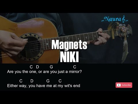NIKI - Magnets Guitar Chords Lyrics - YouTube