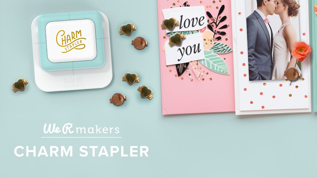 New Release: We R Makers Charm Stapler - YouTube