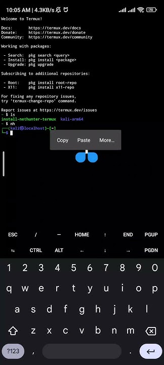 Installing Ollama in Kali Linux to run llms on Phone - YouTube