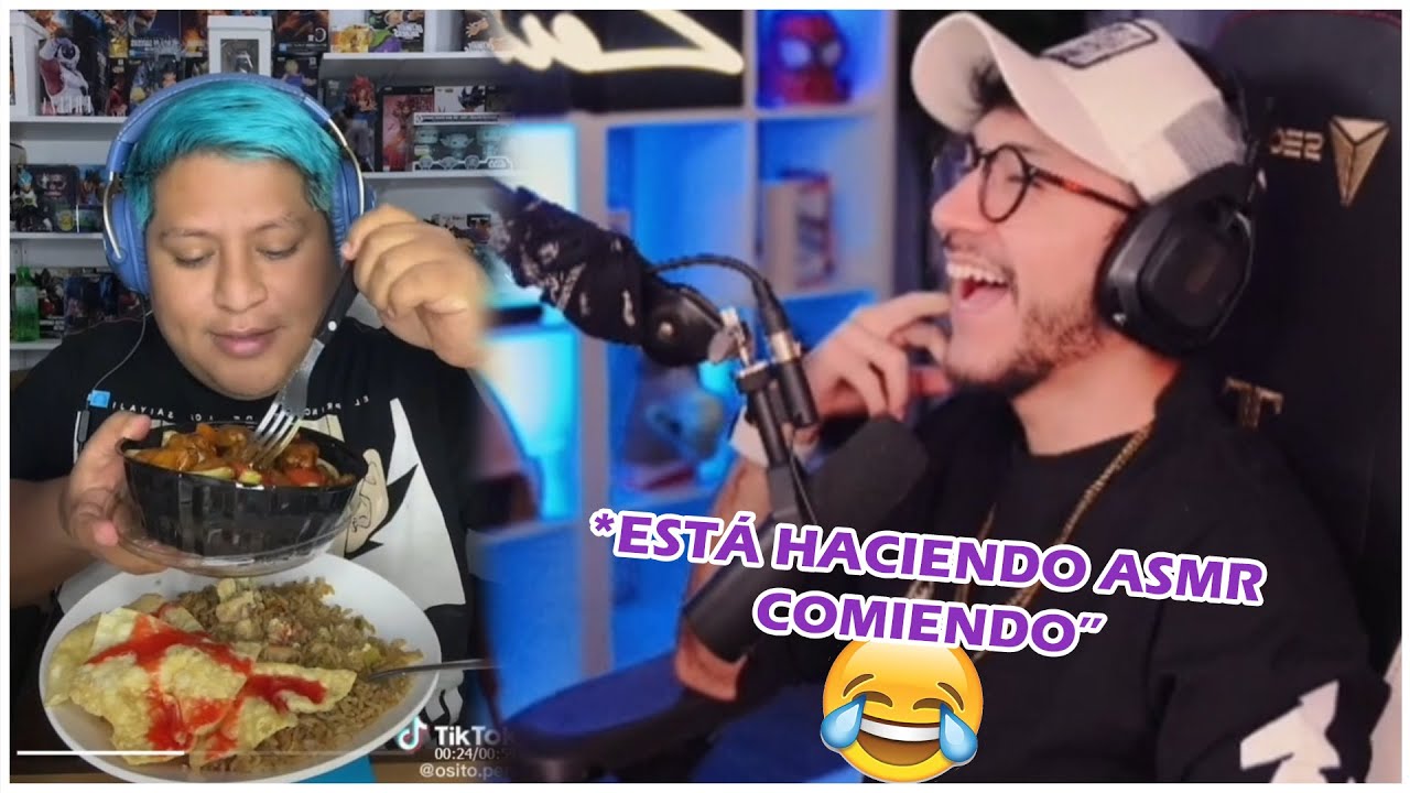 ANDY REACCIONA A LOS "ASMR" DE "OSITO PERÚ" - (EL CHAT SE ENLOQUECE🤣 ...