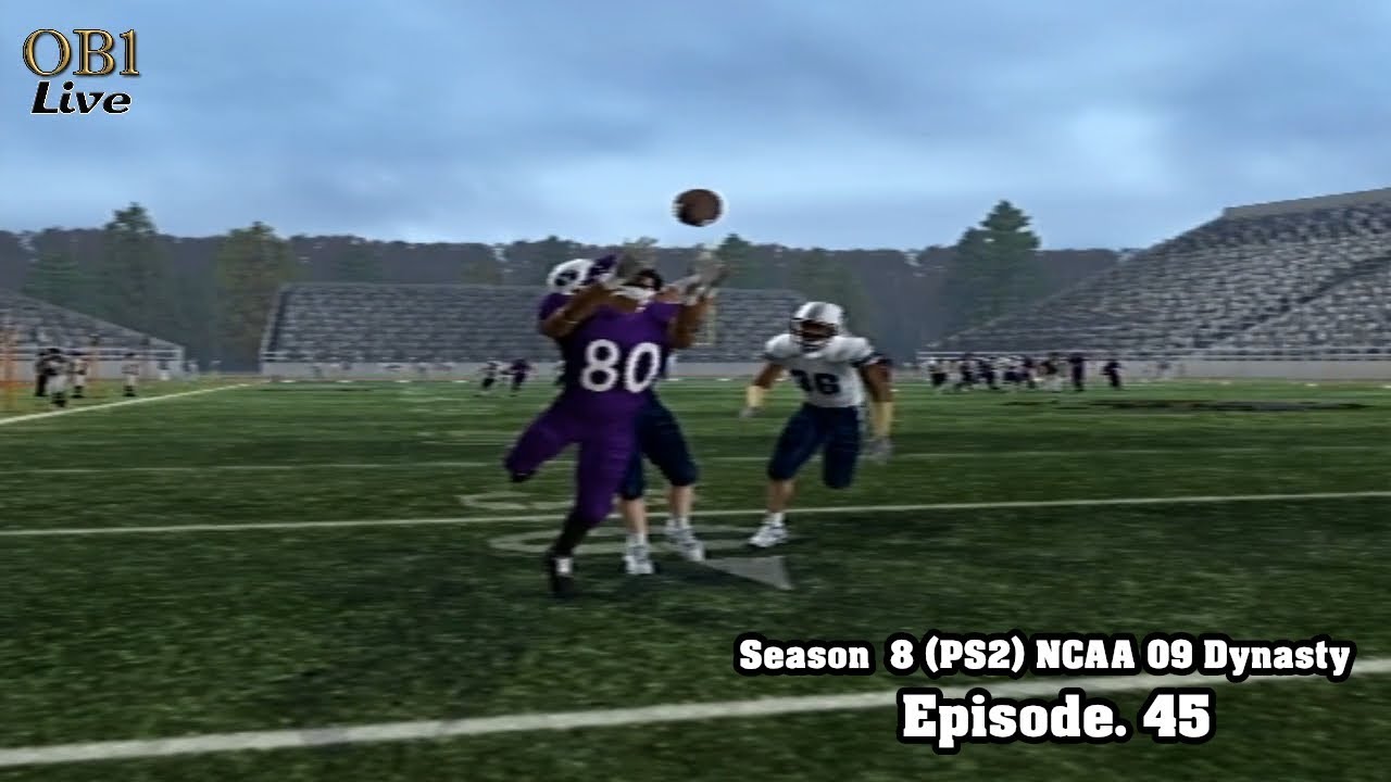 Let's Play Live: S8: NCAA Football 09 (PS2) Dynasty Episode 45 - YouTube