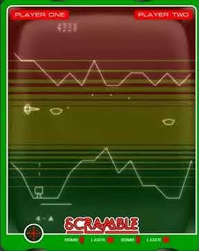 GCE Vectrex Scramble (USA) (Europe) - YouTube