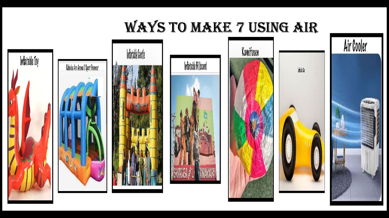 Fun With Numbers by Adding Ways to Make 7 Using Air #1 - YouTube