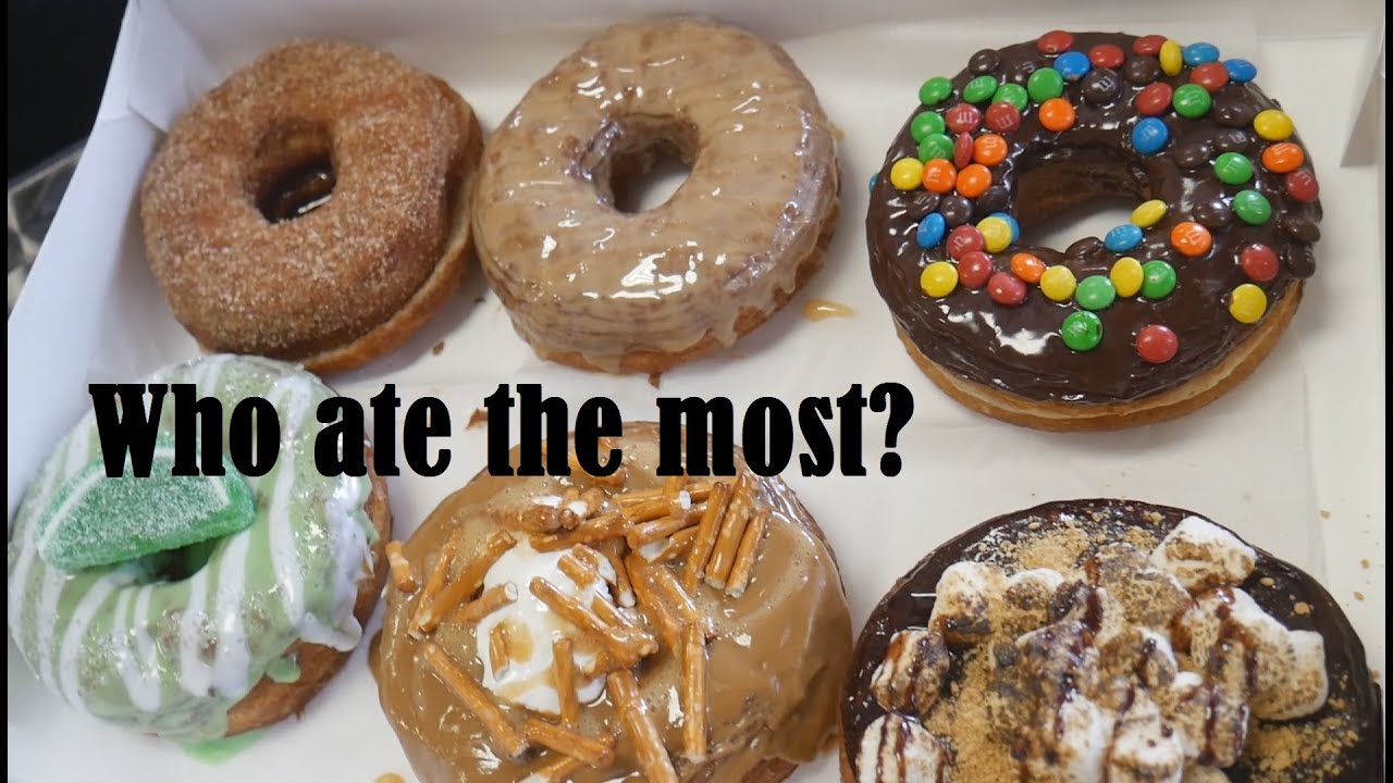Who ate the most donuts? | Leg Day at Alphalete with a donut review by ...