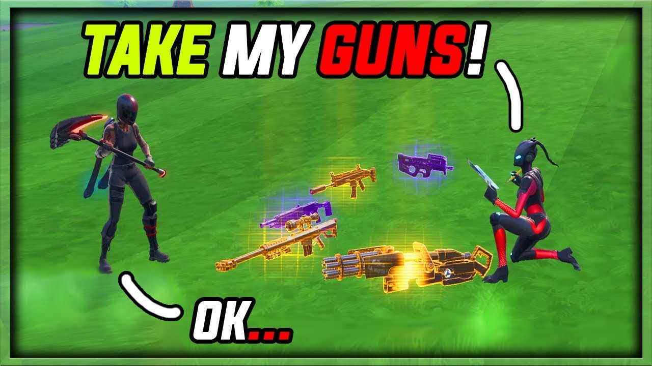 I can only use GUNS my RANDOM DUO gives me... - YouTube