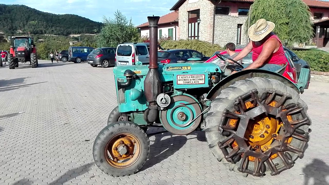 Il rombo del Landini 35/8 - YouTube
