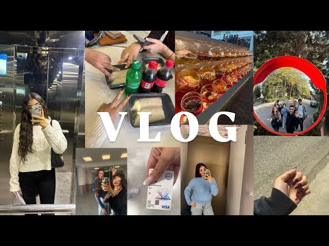 BDU-da 2 həftə | Maraqlı anlar😜 | Universitet vlogu |#bdu #university #vlog 