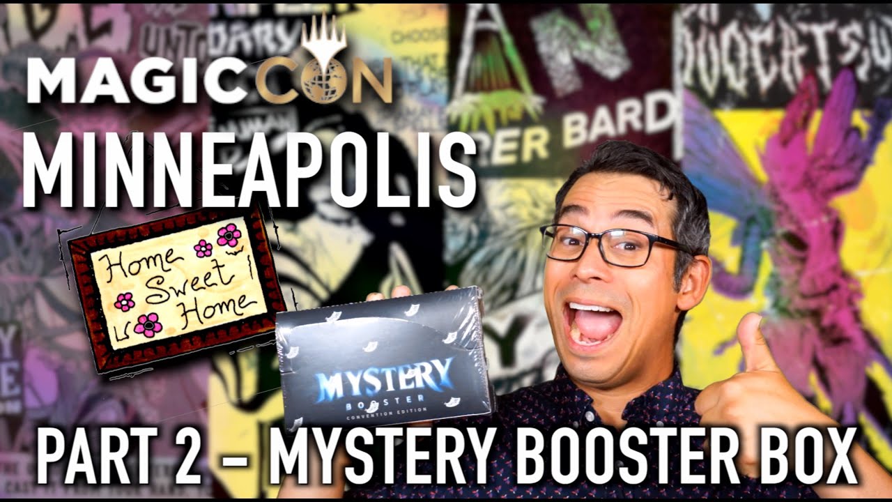 Magic Con Minneapolis AT HOME - Part 2 Mystery Booster Box - YouTube
