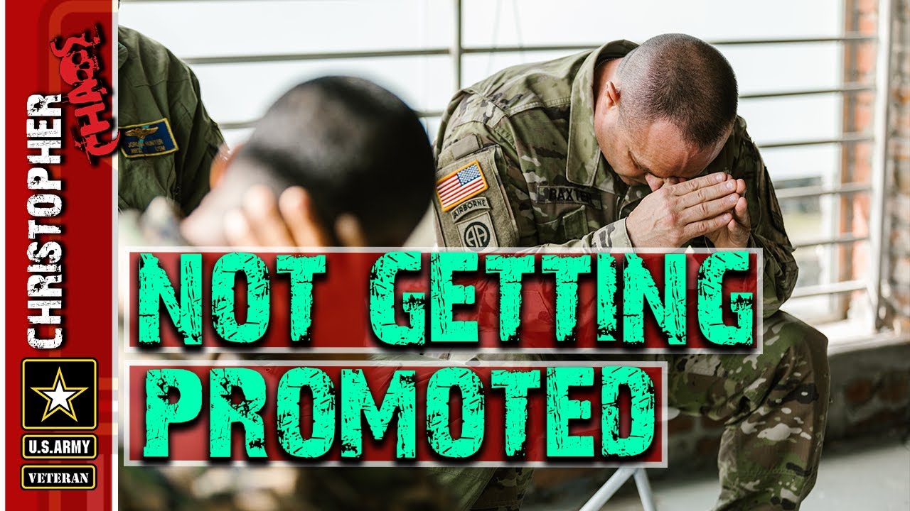 Not getting promoted in the Army? What you are doing wrong. - YouTube