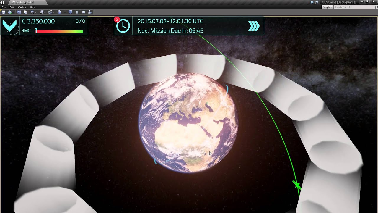 UE4 Answerhub - Spline Mesh Torus - YouTube