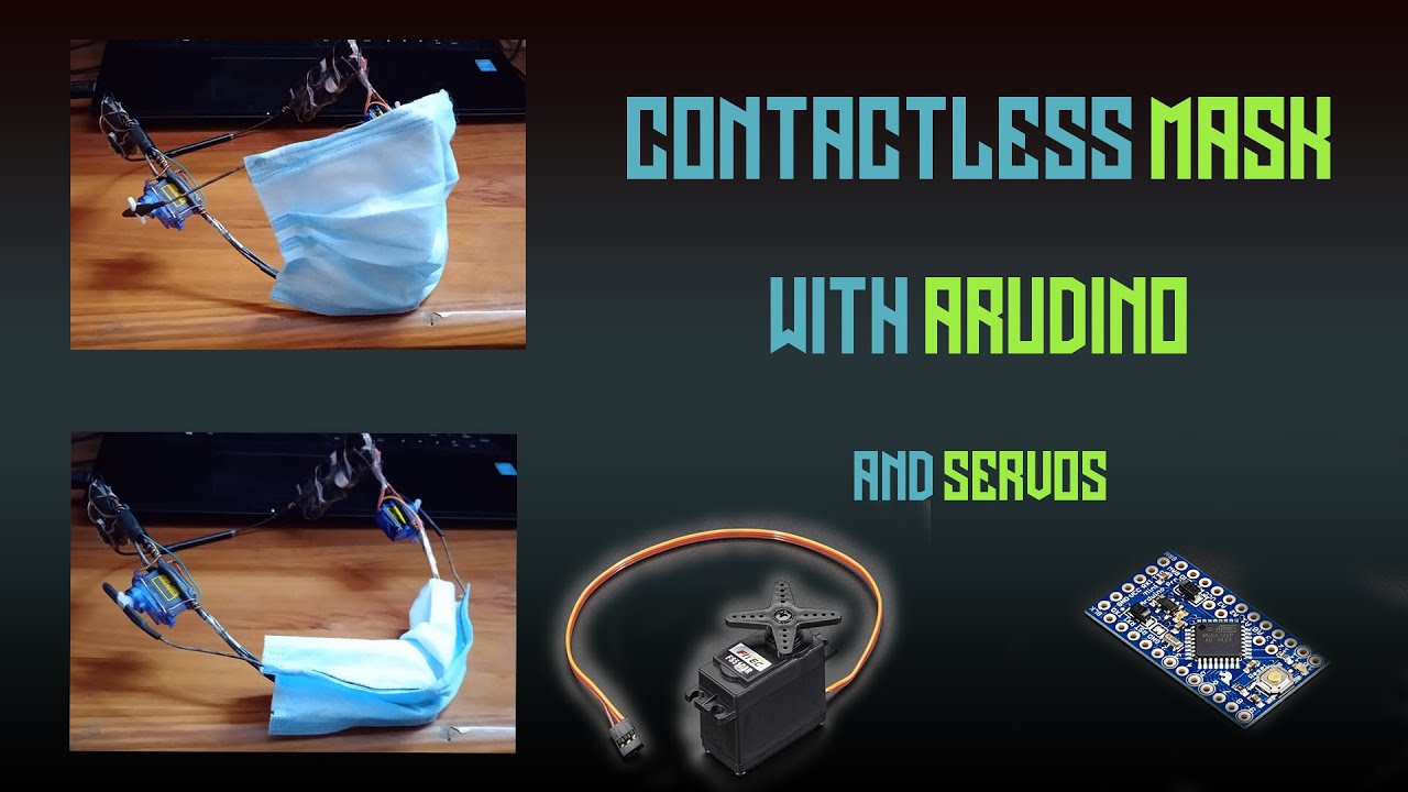 Making of Contactless Mask with live demo and source code || Arduino ...