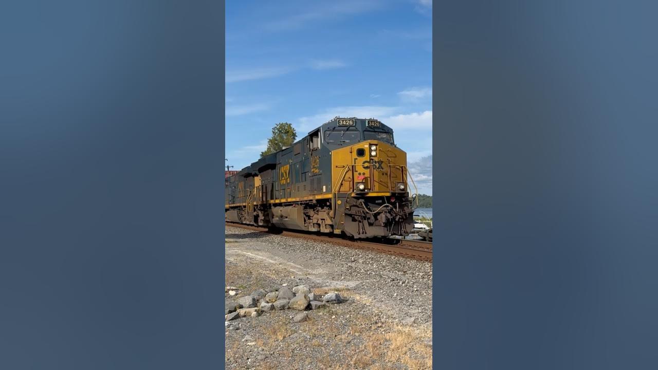 #csx I168 Southbound with Locomotives #3426 and #7036 at QR-72.4, 500 Axles; 9/21/2024 - YouTube