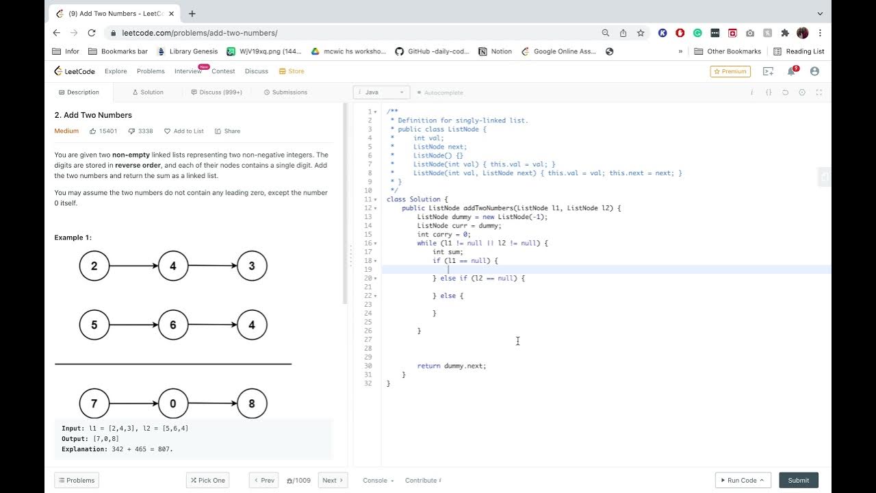 Add Two Numbers Leetcode 2 Solved YouTube add-two-numbers-leetcode-2-solved-youtube