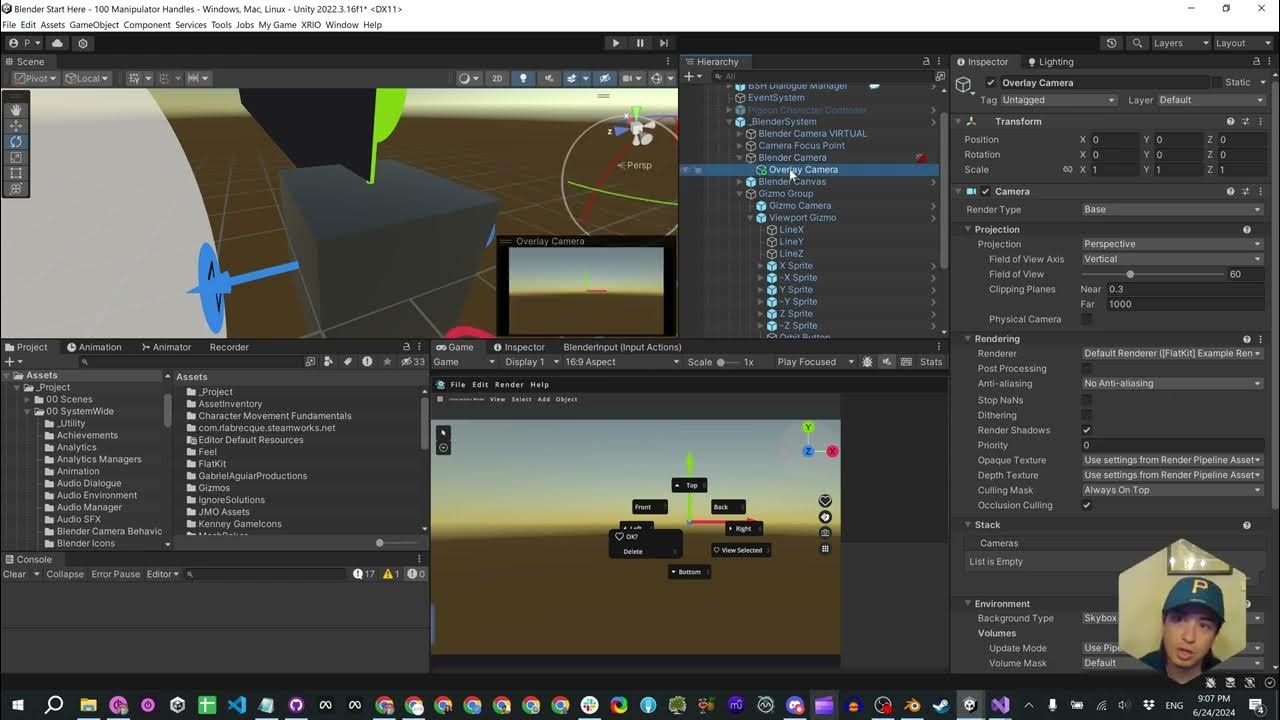UNITY 2022 ALWAYS RENDER ON TOP URP - YouTube