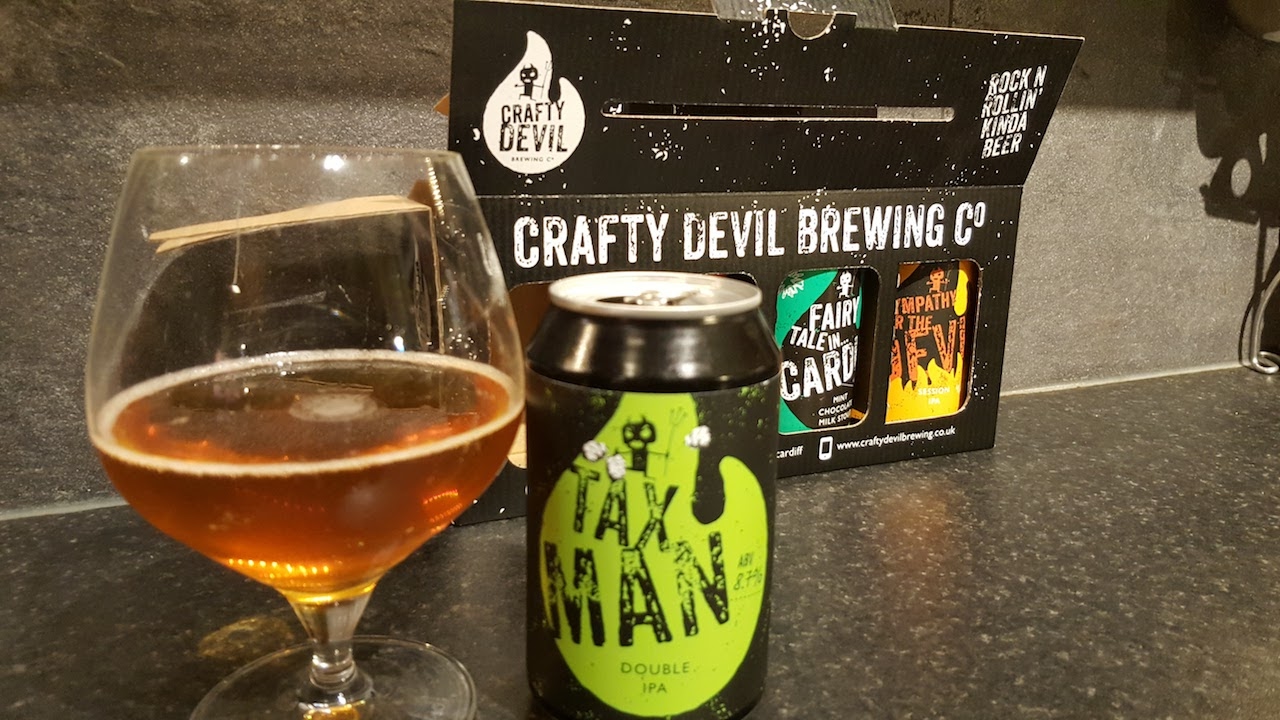 Crafty Devil Tax Man Double IPA By Crafty Devil Brewing Company ...