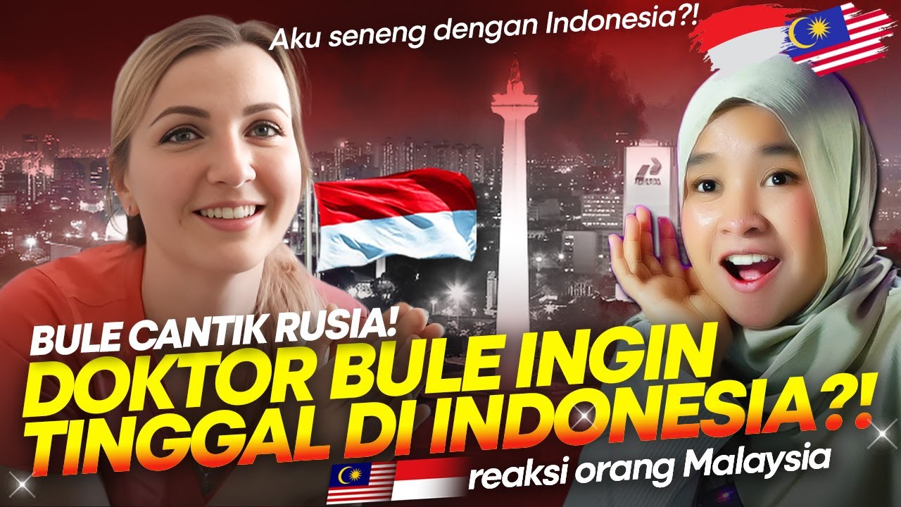🇮🇩 WOW!!😱🤔 DOKTOR CEWEK CANTIK RUSIA PERNAH TINGGAL DI BALI? ENAK DI INDONESIA ATAU RUSIA?! 🇲🇾 ...