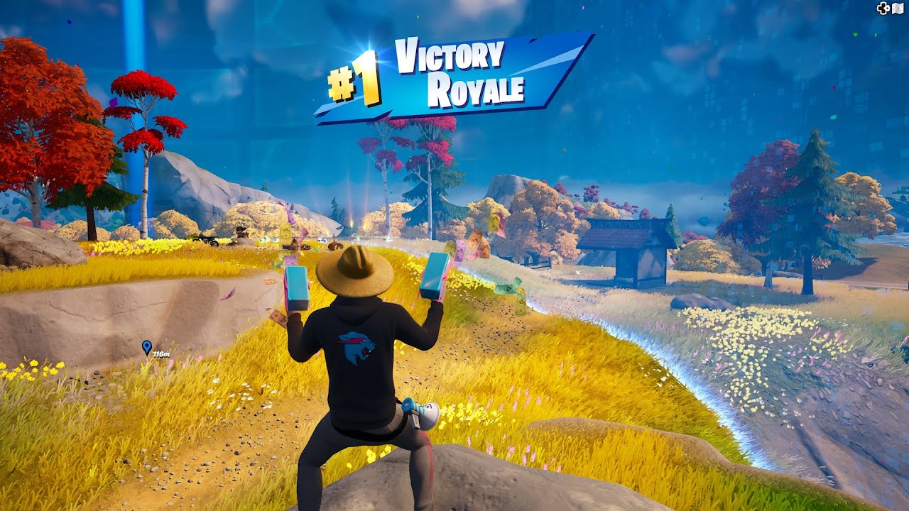 MRBEAST SKIN IN FORTNITE GAMEPLAY!! MRBEAST BUNDLE #EpicPartner - YouTube