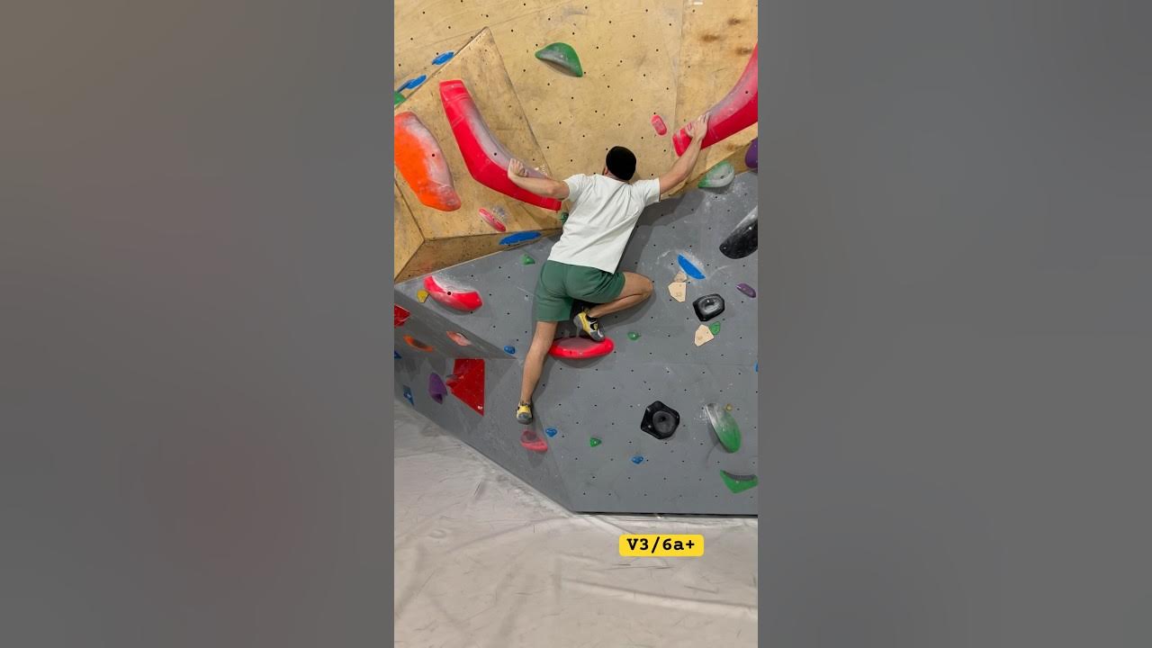 🦩stemmingv36a Not An Easy Climb For Begginers Bouldering Climbing Routesetting Shorts