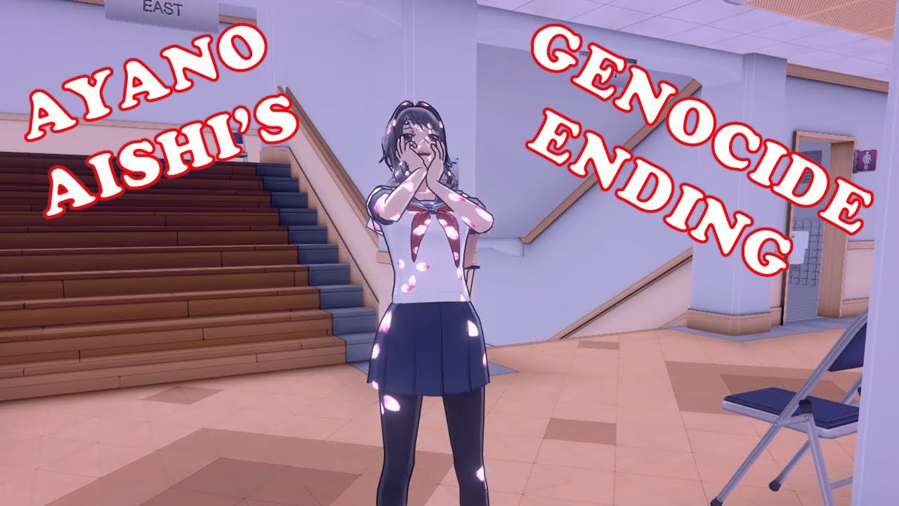 Yandere Simulator - Genocide Ending (Cleaning Time) - YouTube